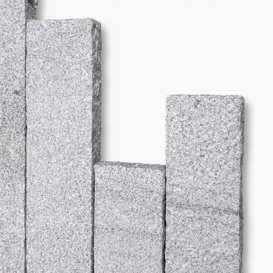 Seltra Natursteine Palisaden BRAVO MONTANA+ Granit edelgrau