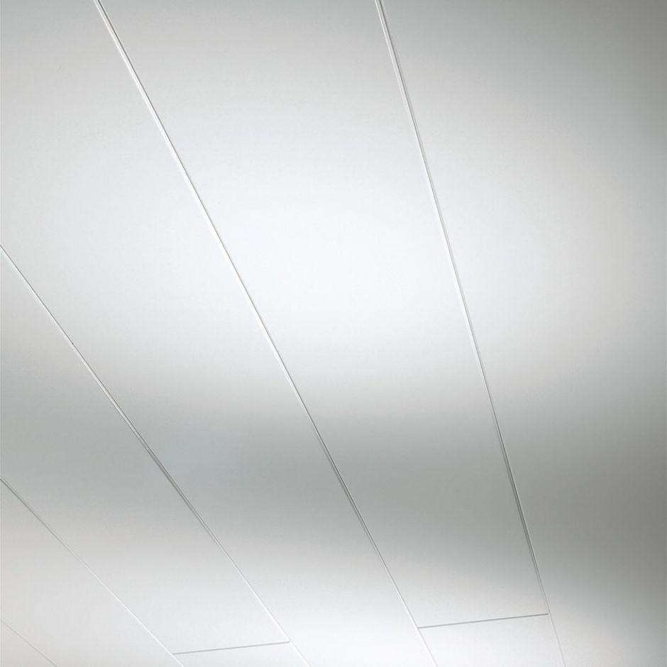 Parador Paneele Wand Decke Novara Weiß Hochglanz Holz hell