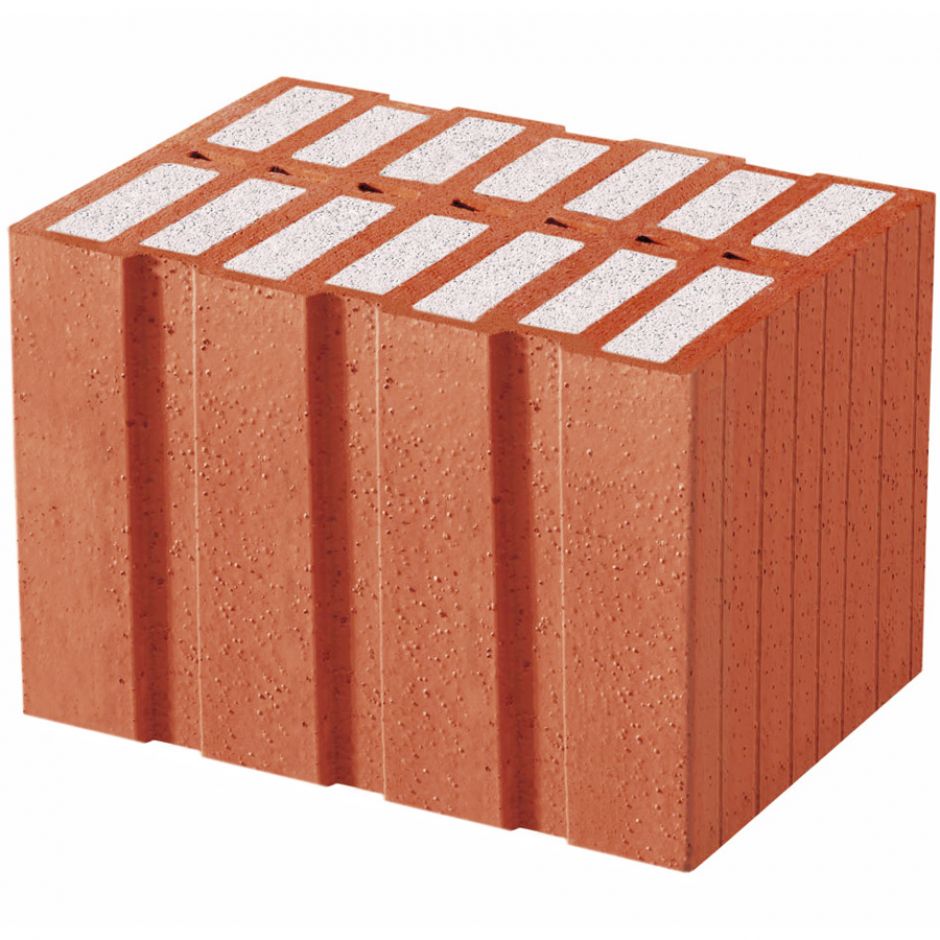 Wienerberger Poroton Planziegel T8 Perlite Laibung Ziegelstein