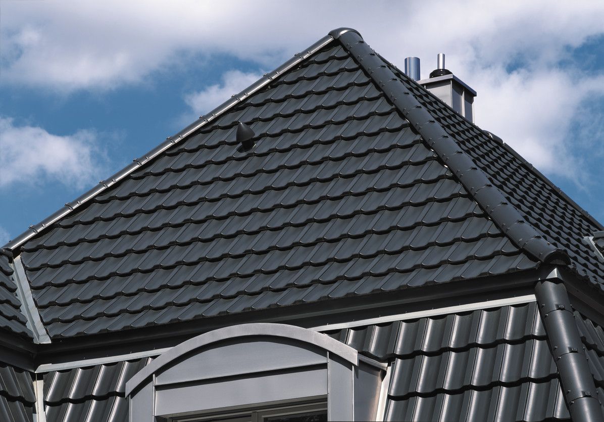 CREATON Dachziegel TERRA OPTIMA schieferton NUANCE engobiert