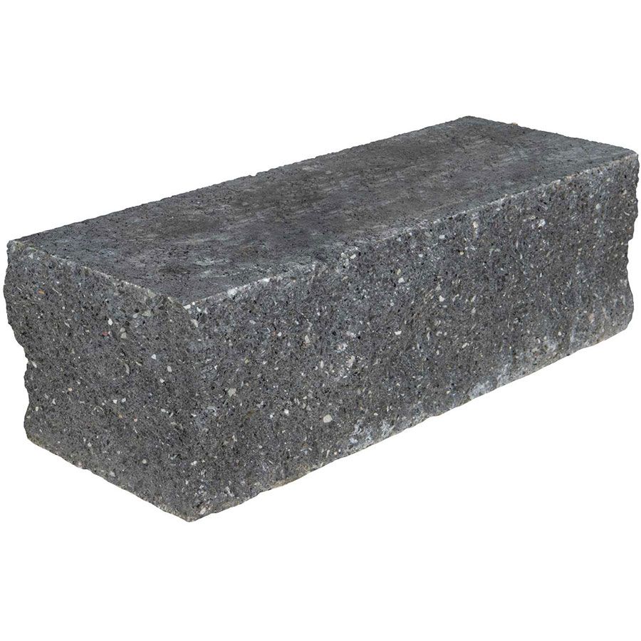 EHL Gartenmauer Mauersystem BossIntak light basalt-anthrazit Mauersteine