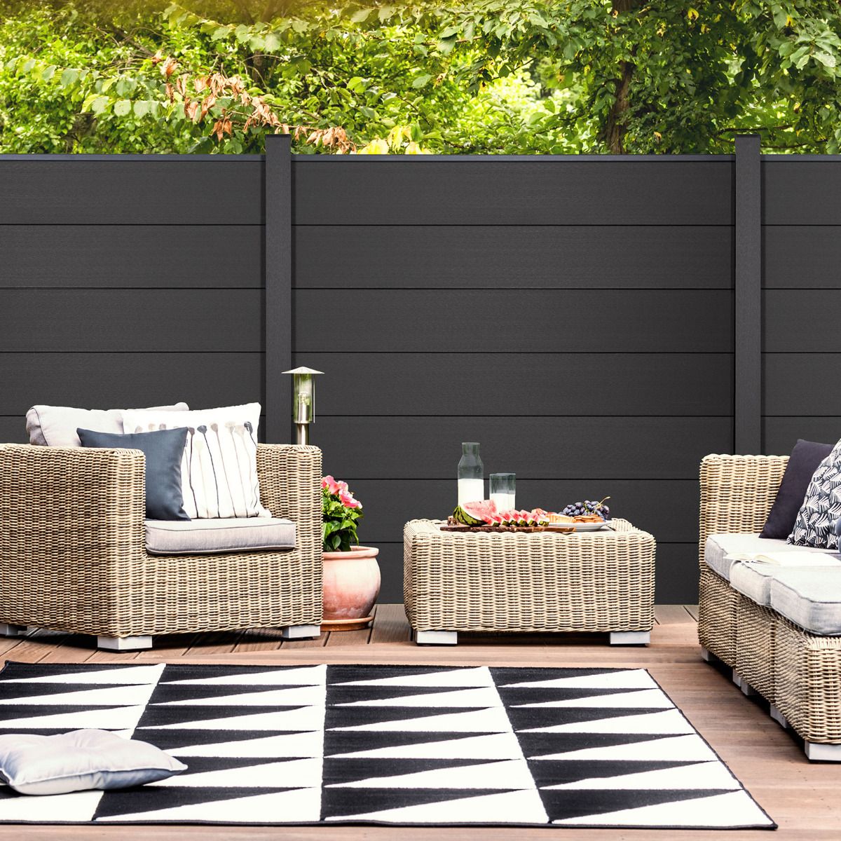 GroJa Solid Grande Set Anthrazitgrau | BENZ24