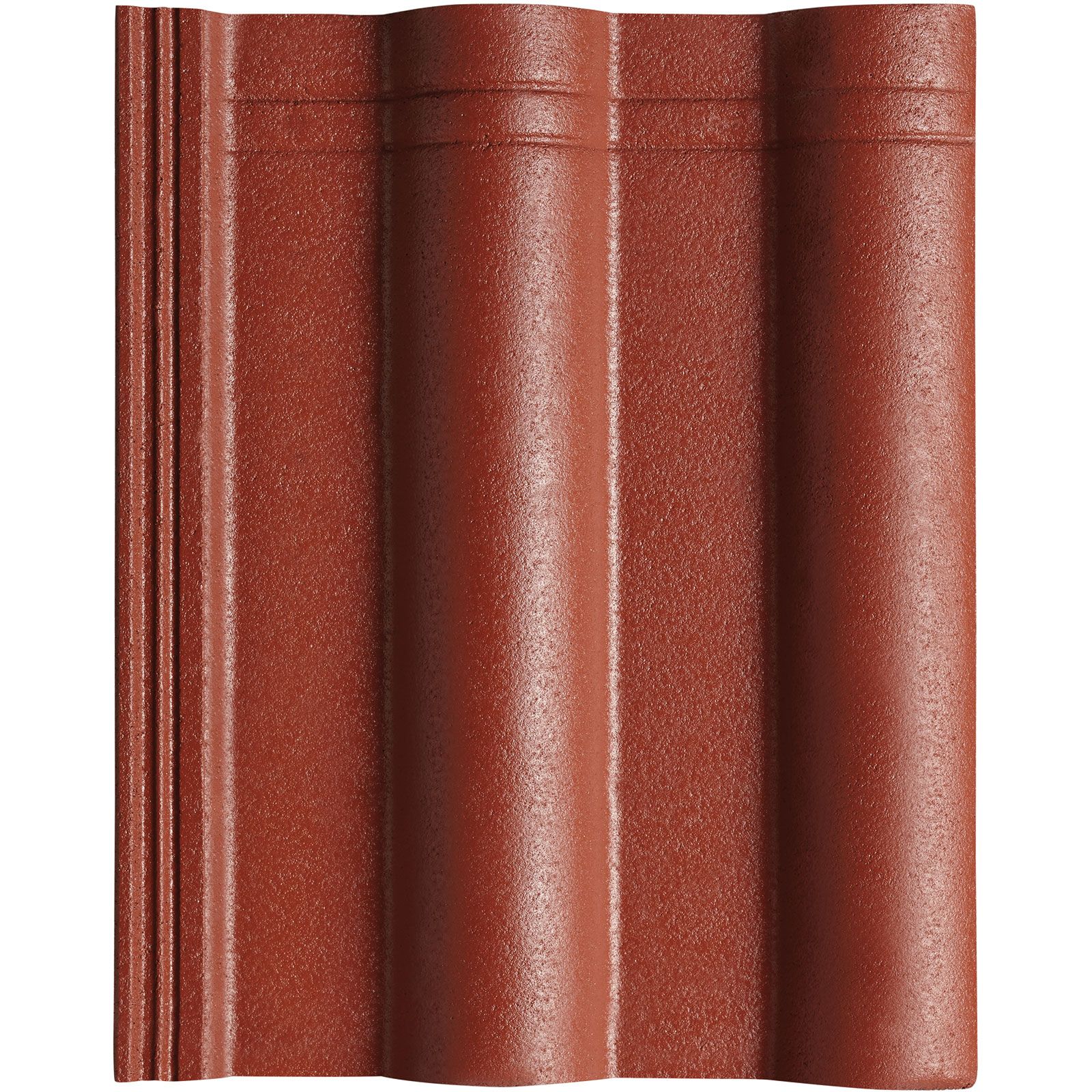 CREATON Dachstein Heidelberg planar dunkelrot perla Betondachstein