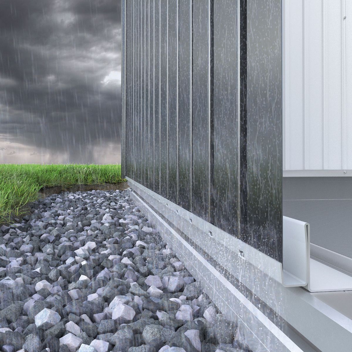 Biohort SmartBase PLUS für Gerätehäuser und Geräteschränke