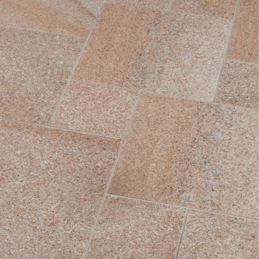 Seltra Natursteine Terrassenplatten SOL EXACTA+ Granit rötlich-gelb-grau