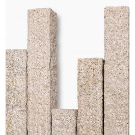 Seltra Natursteine Palisaden SOL RUSTIQUE+ Granit gelb-grau