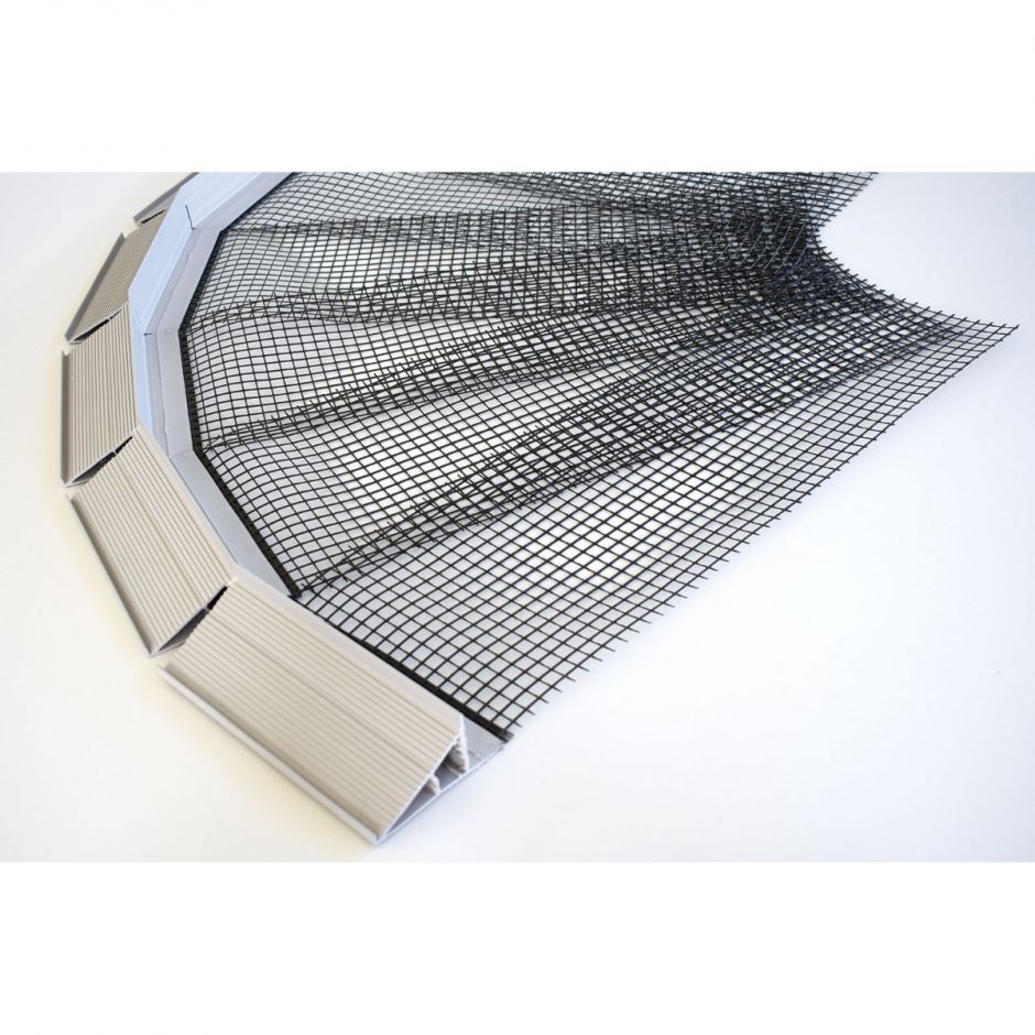 ferax steinfix forte Randabschlussprofil mit Netz rund für befahrbare ...