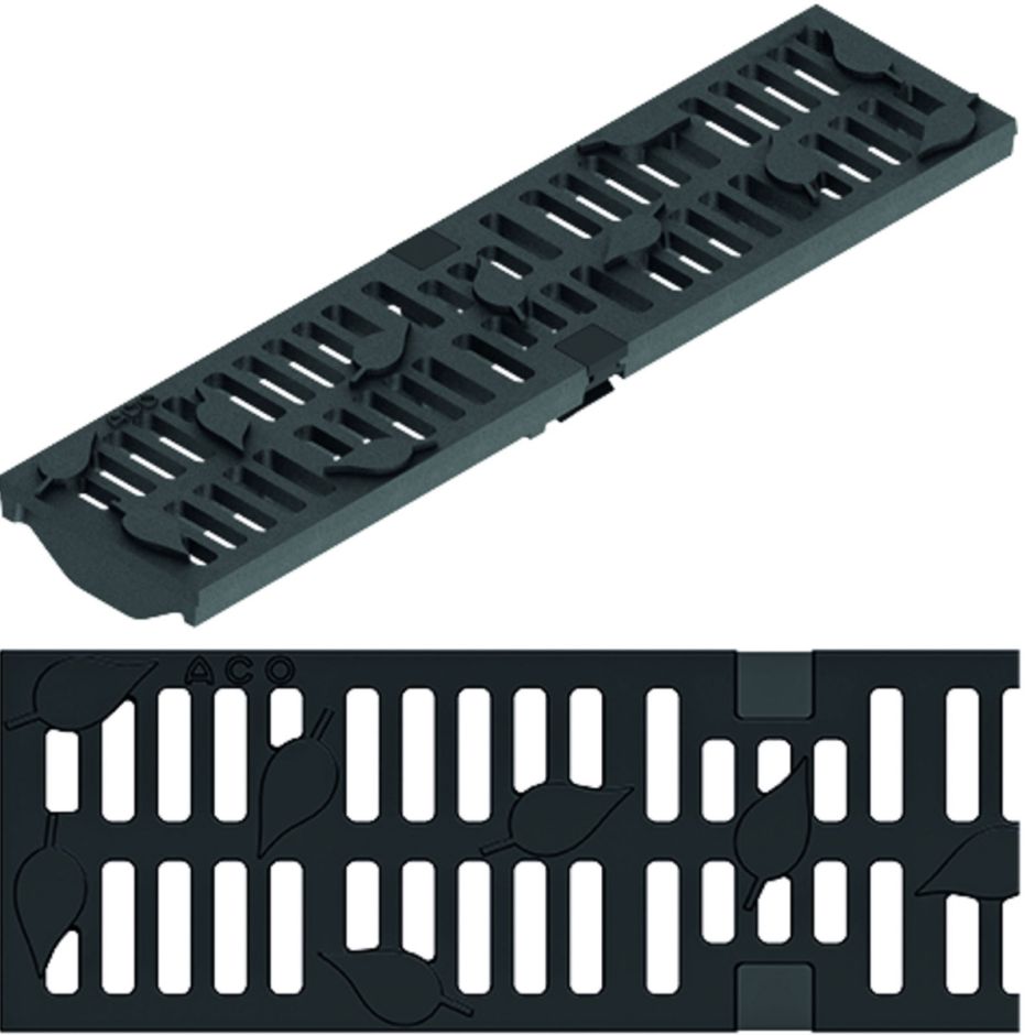 ACO Drainlock Designrost Freestyle Leaf | BENZ24