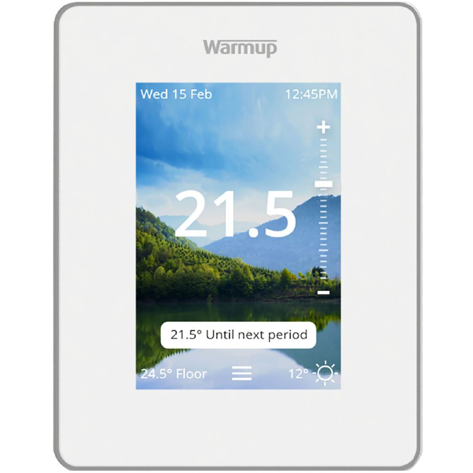 Warmup 7iE Smart Matter WiFi Thermostat weiß | BENZ24