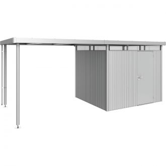 Biohort Gerätehaus HighLine silber-metallic | BENZ24